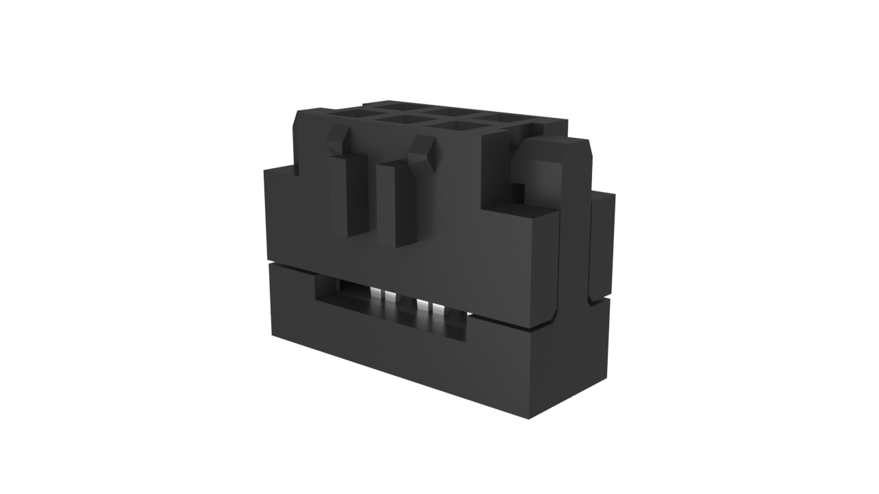 10078993-G01-06ULF | Minitek ® 2.00mm WTB | Amphenol